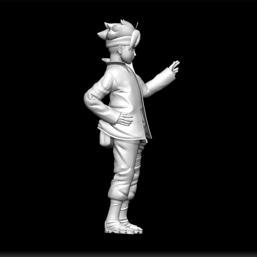 STL file Boruto Figure STL - Anime Character - Naruto Next Gen - Ninja ...