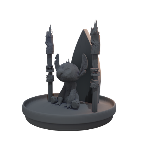 STL file Stitch of Lilo and Stitch - Model for print 👹 ・3D printer ...