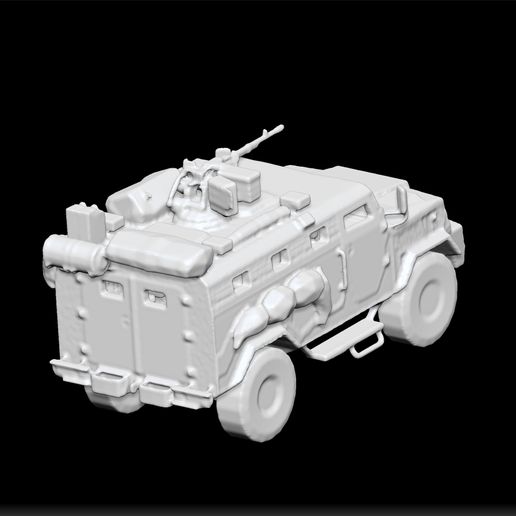 🚗 war vehicle - russian spm 3 mrap war vehicle・ STL File for 3D ...