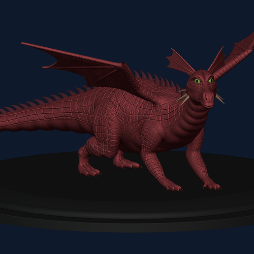 🐉 Shrek Dragon・ STL File for 3D printing・Cults