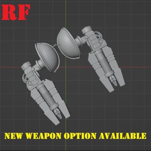 🔮 standard battle mech set・ STL File for 3D printing・Cults
