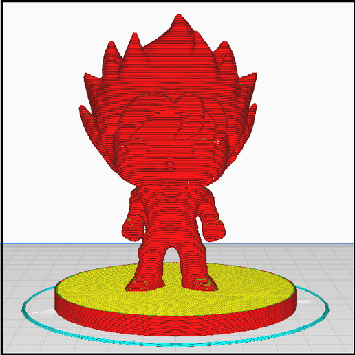 👾 Goku super saiyan 1 funko pop・Free STL File for 3D printing・Cults