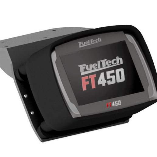 💨 Fueltech Ft450 550 Dash Bracket - Top Mount Inclined 25°・ 3D File for ...