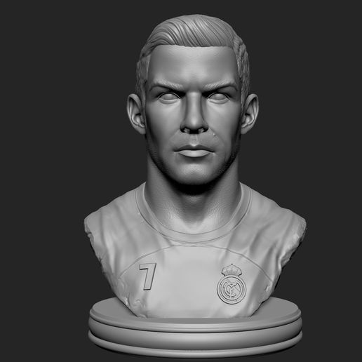 ⚽ Ronaldo・ STL File for 3D printing・Cults