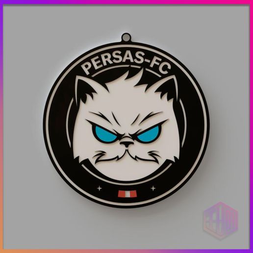 🗝️ PERSAS FC MULTICOLOR KEYCHAIN / KINGS LEAGUE AMERICAS KEYCHAIN ...