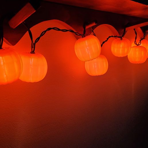 🎃 Harvest Pumpkin Light Cover・Free STL File for 3D printing・Cults