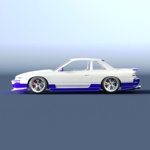 🇯🇵 Nissan S13 Silvia G-Corporation body kit. 1/24 Scale・ 3D File for 3D ...