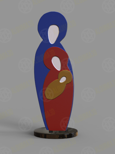 🎄 NATIVITY SCENE・ OBJ File for 3D printing・Cults