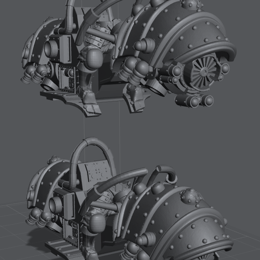 ⚔ Skitarii Jocasta Jetbike V2・Free 3D File for 3D printing・Cults