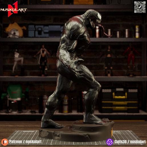 🗿 Venom - Marvel - Collectible Rare Model・Fichier 3D Gratuit pour ...