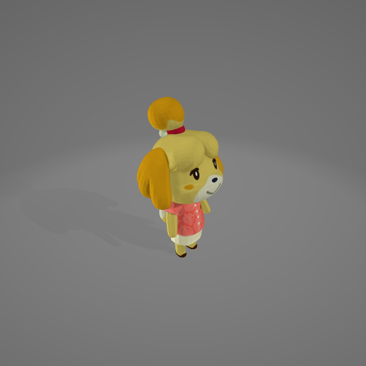 🆕 ANIMAL CROSSING ISABELLE・ STL File for 3D printing・Cults