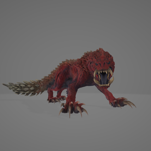 👹 MONSTER HUNTER ODOGARON・ STL File for 3D printing・Cults