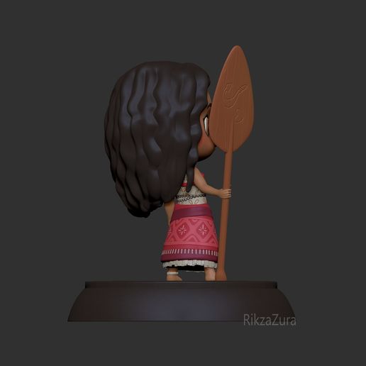 3D file CUTE MOANA 2 - DISNEY PRINCESS - 3D PRINT MODEL 👸 ・3D printer ...