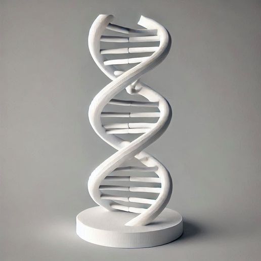 Archivo STL DNA Helix Sculpture 🧬 (OBJ)・Design para impresora 3D para ...