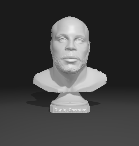 👤 Daniel Cormier - Premium Statue・Archivo STL para Impresión 3D・Cults