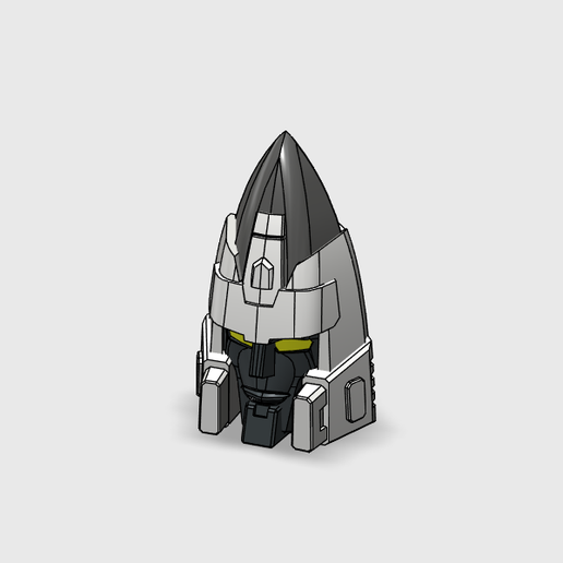 🤖 Transformers Combiner Wars seeker conehead・ STL File for 3D printing ...