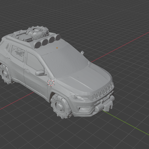 🧭 Jeep Compass 2022 All Road Version・ STL File for 3D printing・Cults