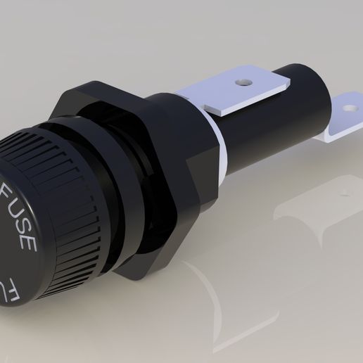 🔧 FUSE HOLDER - T1・ STL File for ・Cults