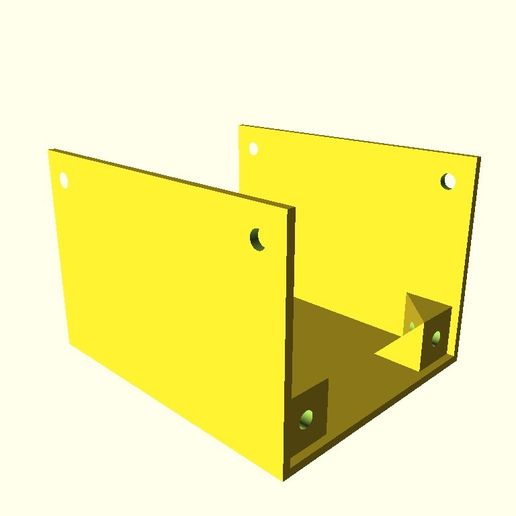 Download free SCAD file Customizable General Purpose Box • 3D printer model ・ Cults