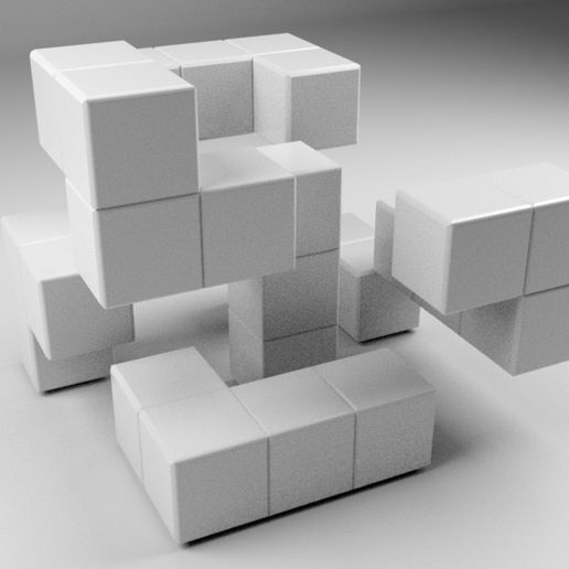 STL file Cube 🧩 (OBJ)・3D printer model to download・Cults