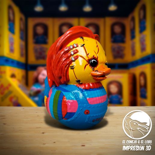 🦆 Chucky Duck・ OBJ File for 3D printing・Cults