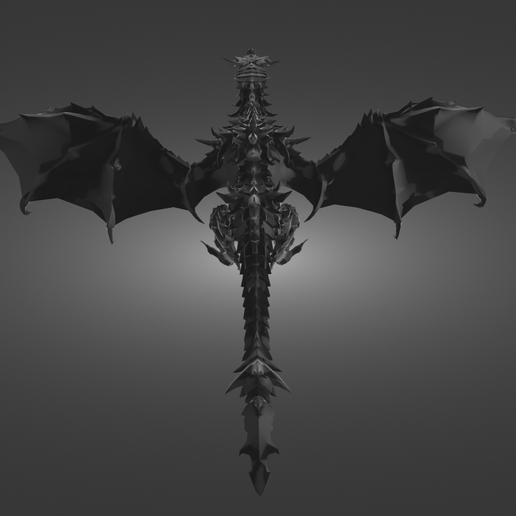 🎨 Alduin・ STL File for ・Cults