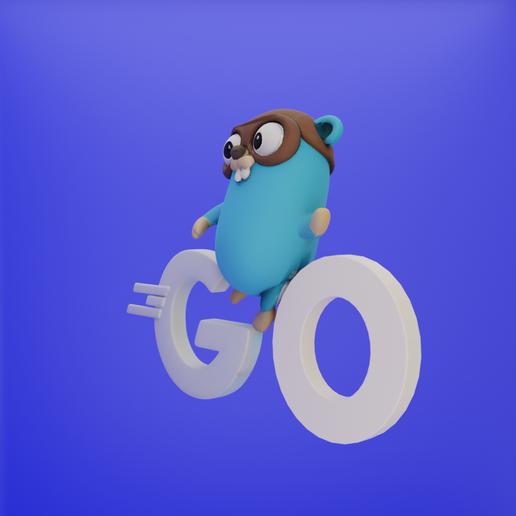 🧑‍💻 Go Golang Gopher Mascots・ STL File for 3D printing・Cults