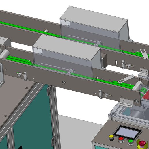🧞‍♂️ industrial 3D model Single pull double sided mask making machine ...