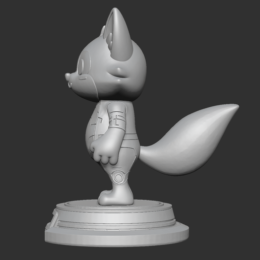 🗿 furry statue furry Sculpture robot furry・ STL File for 3D printing・Cults