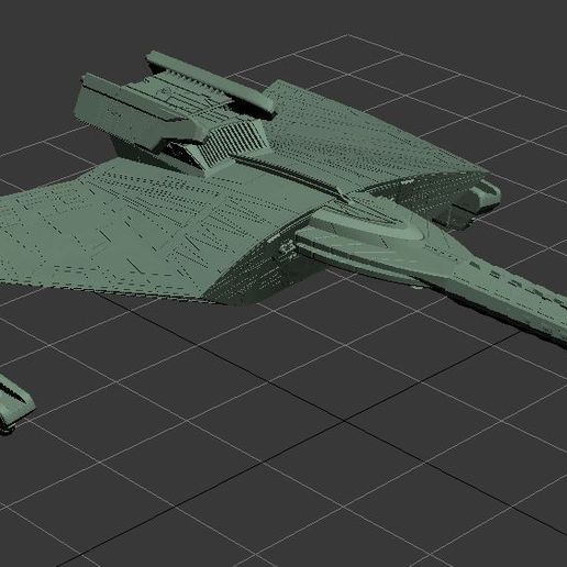 🖖 Discovery Klingon D7・ OBJ File for 3D printing・Cults