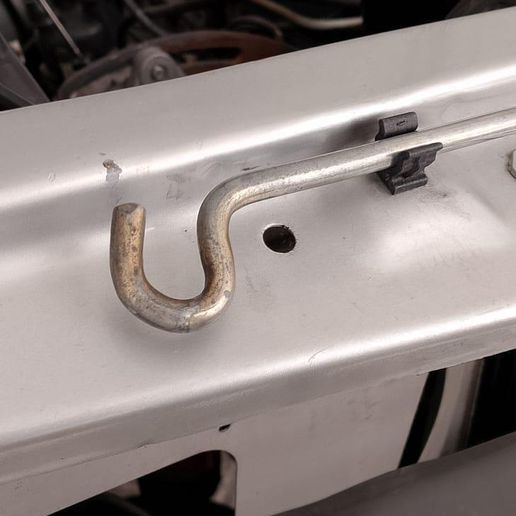 Hood Prop Rod Clip |📎| Hood Rod Holder Clip・Free STL File for 3D ...