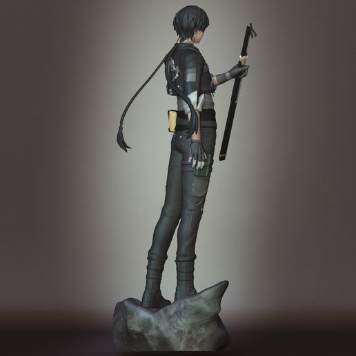 ♂️ Male Rover - Main Character Wuthering Waves stl 3d print・ 3D File ...