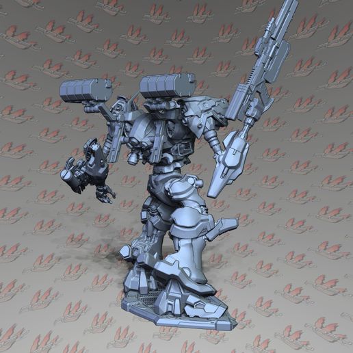STL file MECH 1 🤖 ・Template to download and 3D print・Cults