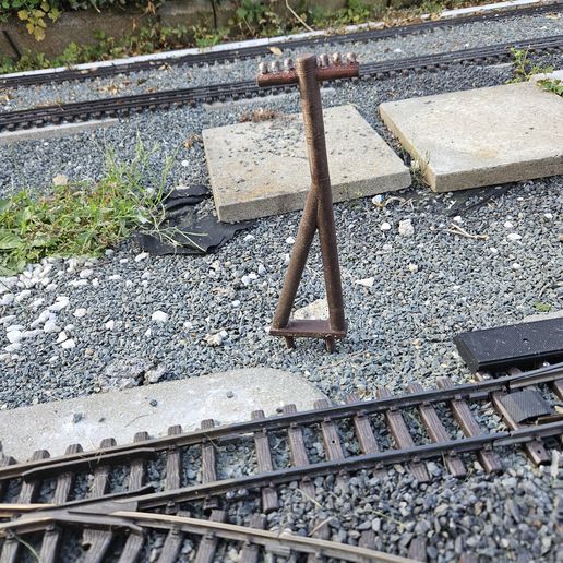 🚂 Telegraph pole for G scale garden railroad・ STL File for 3D printing ...
