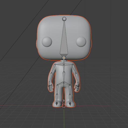 🗿 Funko Base Model Rigged for Custom Characters・ STL File for 3D ...