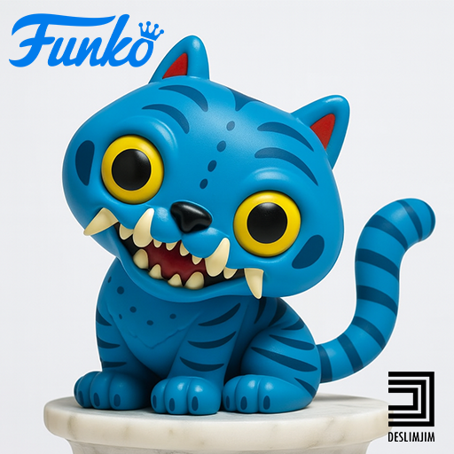🐅 derpy tiger kpop demon hunters Funko Pop・ 3D File for 3D printing・Cults