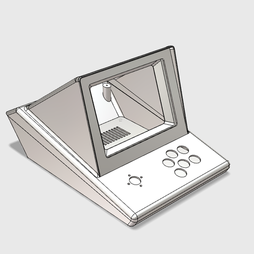 Free STL file Mini arcade minitel 🕹️ ・3D printer model to download・Cults