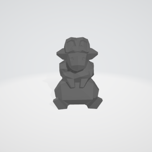 🐉 Flaaffy LOW POLY POKEMON・ 3MF File for ・Cults