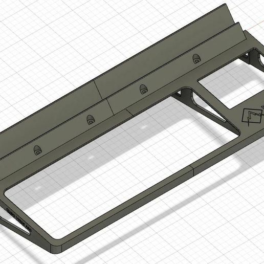 STL file ATEM Mini Extreme ISO Switcher controller cradle 🧞‍♂️ ・Design ...