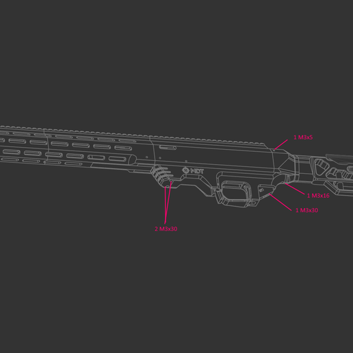 🔫 MDT TAC21 VSR10 Stock by BENen3D・ STL File for 3D printing・Cults