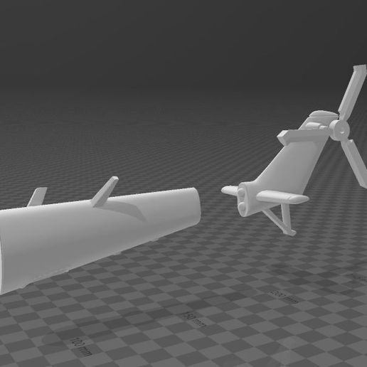 🎲 28mm Mi-24 Valkyrie Gunship Transport・ STL File for 3D printing・Cults