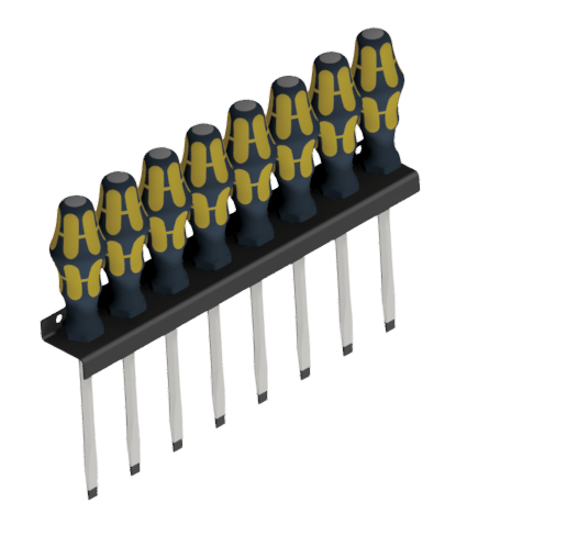 🪛 screwdriver support・Free STL File for 3D printing・Cults