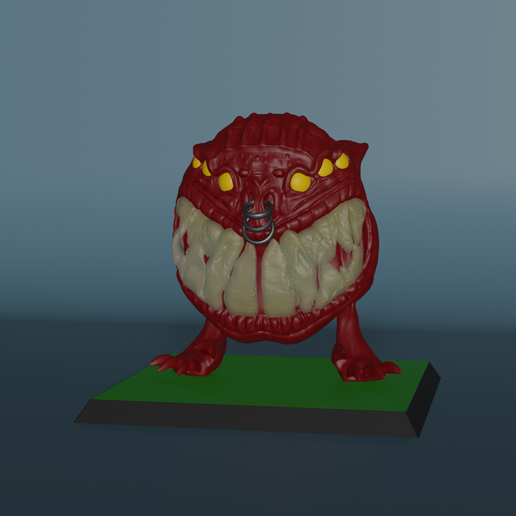 🎲 Collassal Squig・Free STL File for ・Cults
