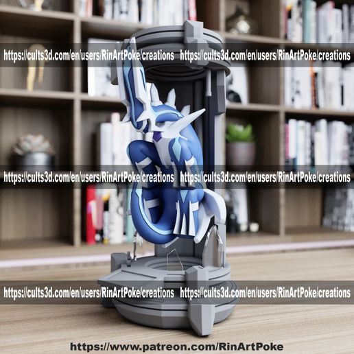 🥼 Dialga in the lab from pokemon・ STL File for 3D printing・Cults