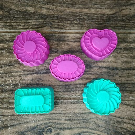 3D printable SPIRAL - JAM/ JELLY/ JELL-O - COOKIE CUT AND PRESS ...