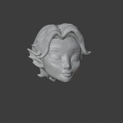 👹 Monster high custom boy head・ STL File for 3D printing・Cults
