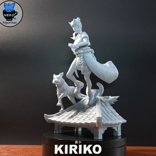 👾 Kiriko - Overwatch 2 Game Figurine for 3D Printing STL・ 3D File for ...