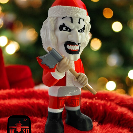 🎨 Art The Clown Santa Claus / Horror Mini / 3MF Included・ STL File for ...