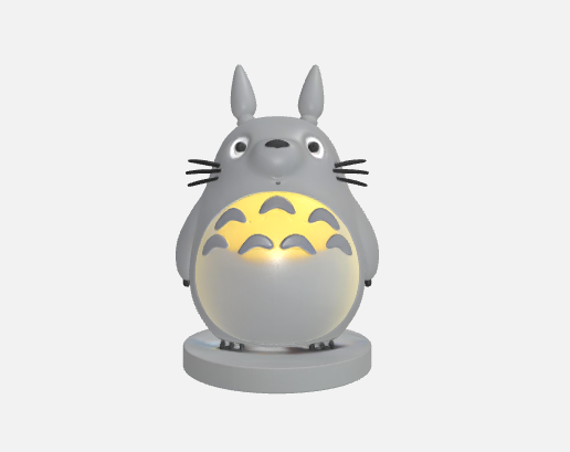🐉 Totoro Chibi Figure – 3D Printable Collectible・Archivo OBJ para ...
