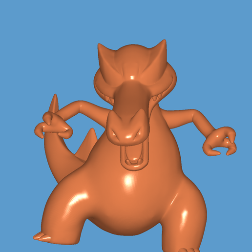 Télécharger le fichier STL KROOKODILE #553 POKEMON • Objet pour imprimante 3D • Cults